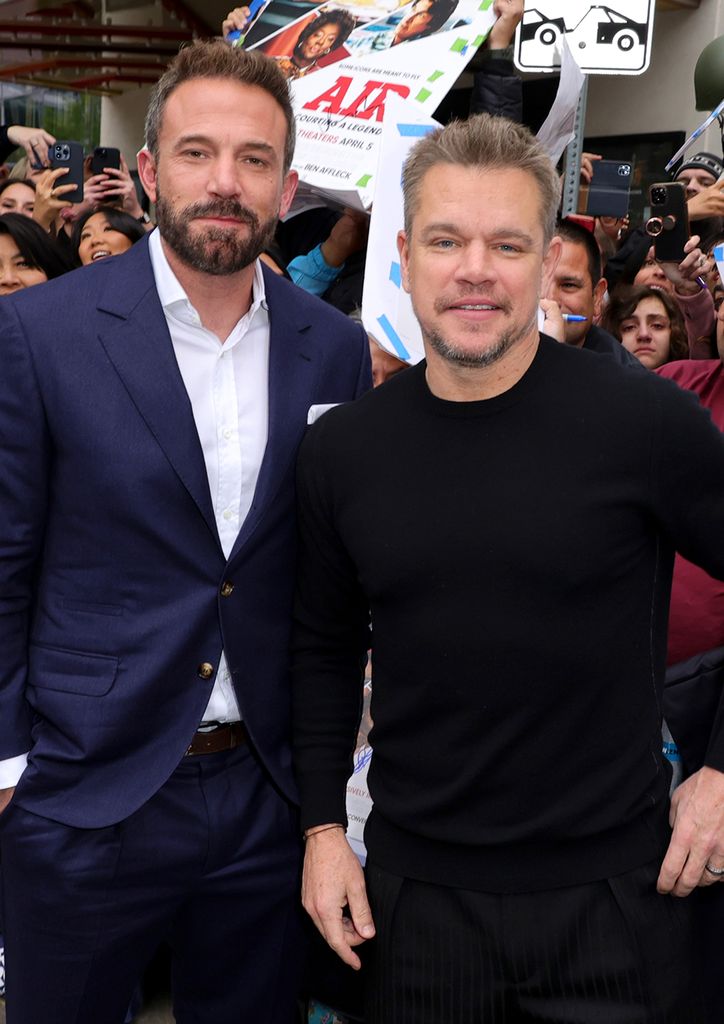 Affleck Criancas 2024 Statt Premiere: Ben Affleck Genießt Essen Mit