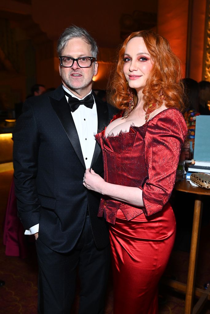 Christina Hendricks En Echtgenoot Bruiloft