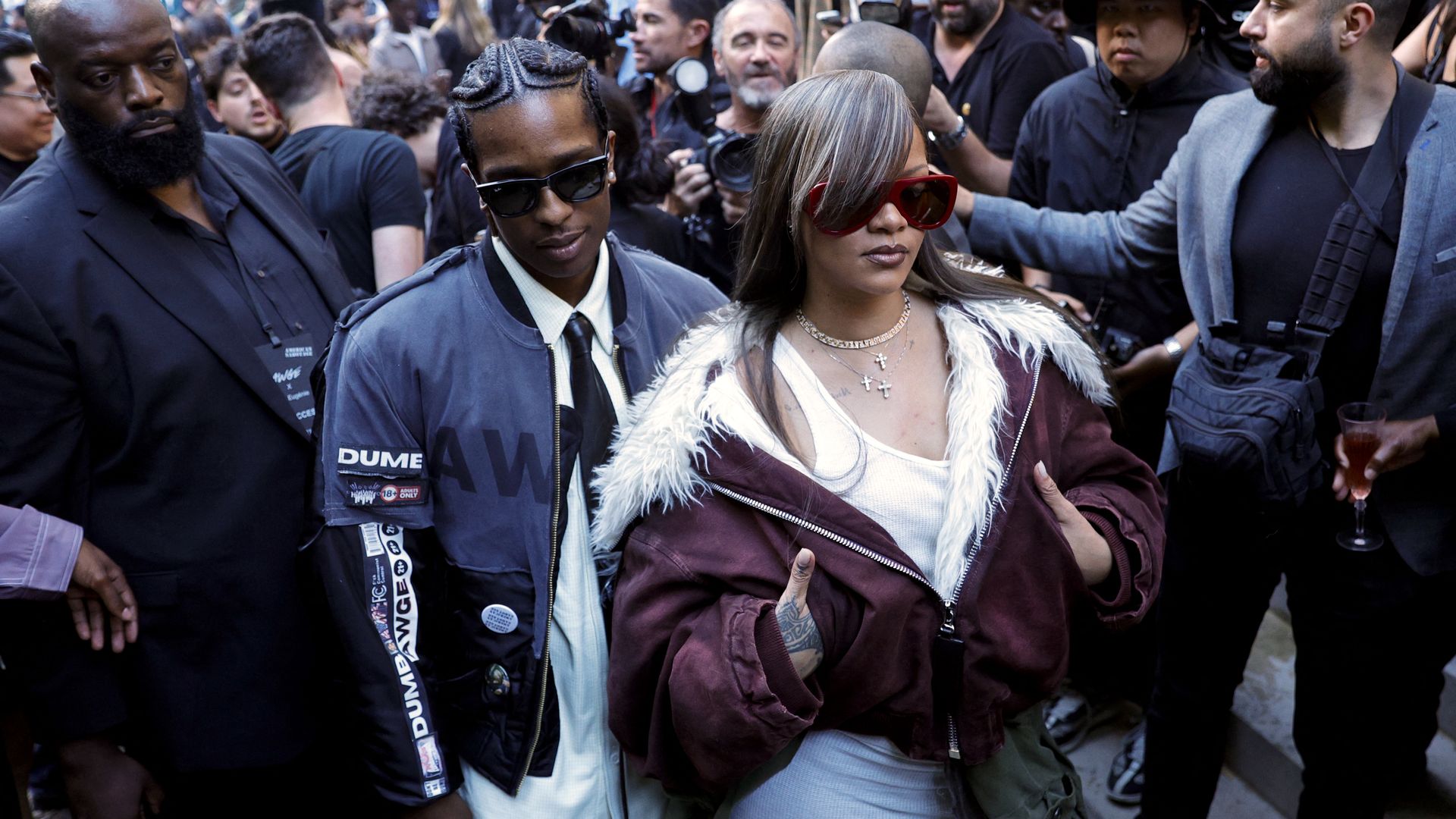 So lässig sind Rihanna und A$AP Rocky in New York unterwegs