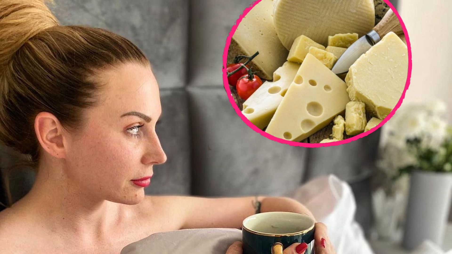 Schwangerschaftsgelüste? Caona Freier steht auf Eis und Käse