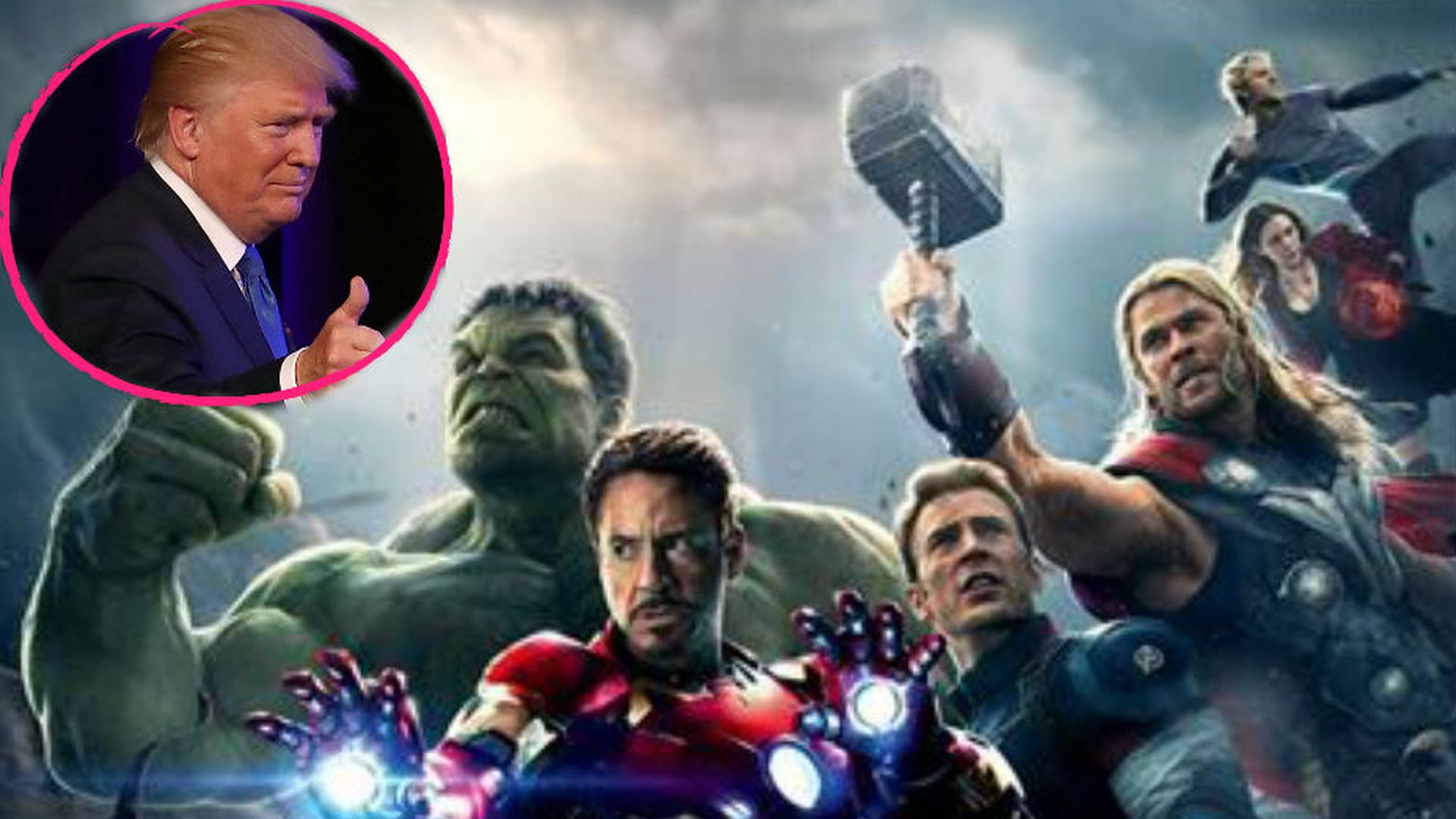 US-Wahl: Die "Avengers" bekämpfen Kandidat Donald Trump | Promiflash.de