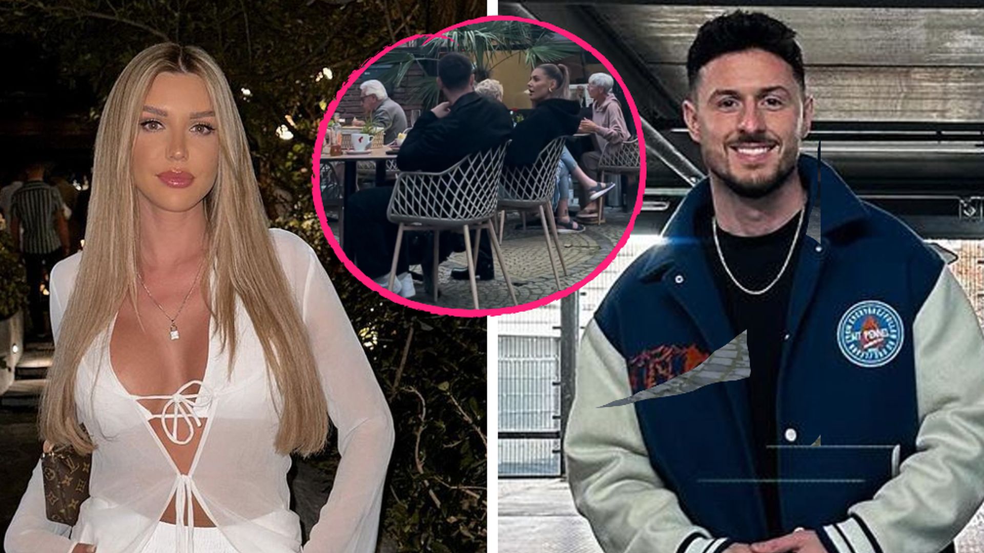 Hier genießt Gerda Lewis ein Date mit Jannik und seiner Mama