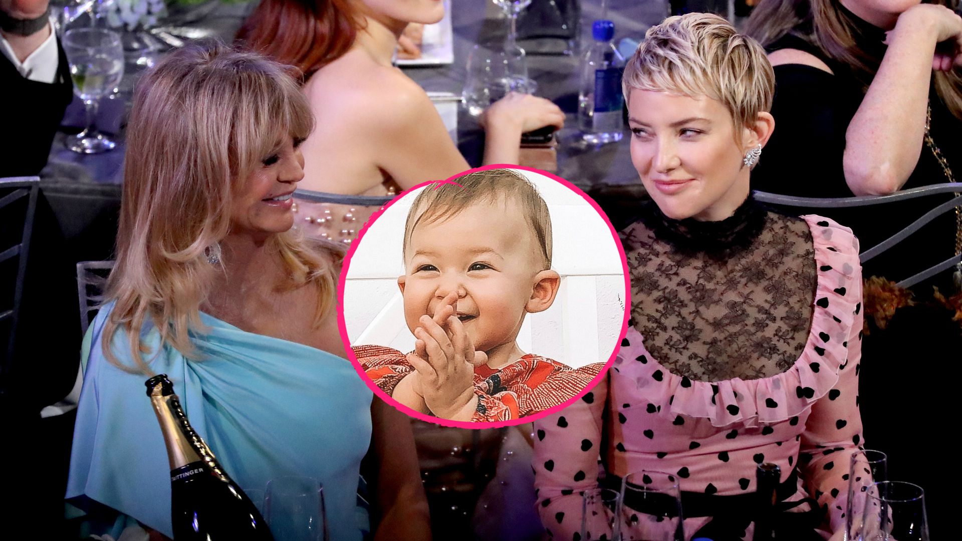 Stolze Omi: So gratuliert Kate Hudsons Mom der kleinen Rani!