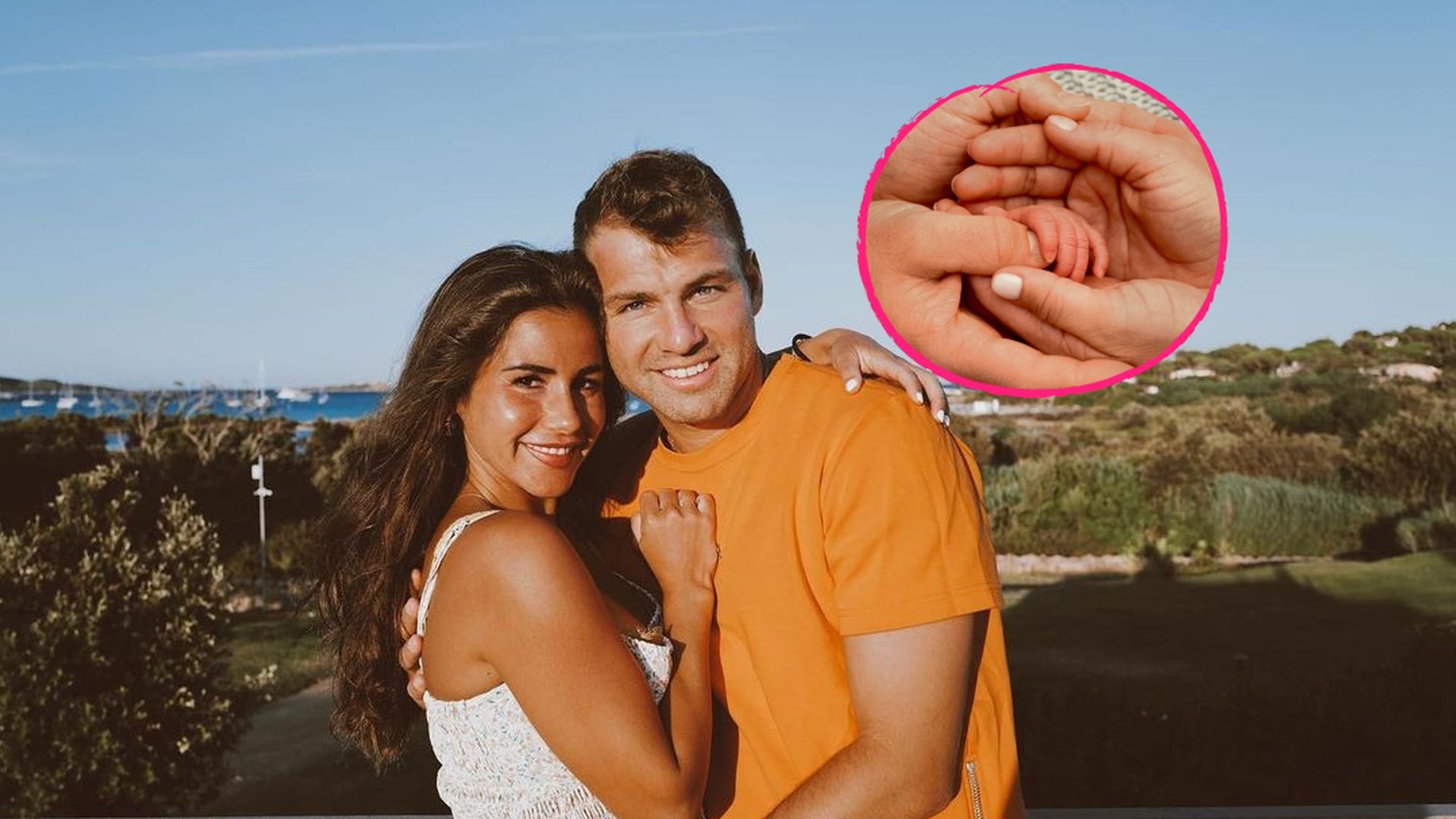 Knuffig: Sarah Engels postet Händchen-Foto von Baby Solea