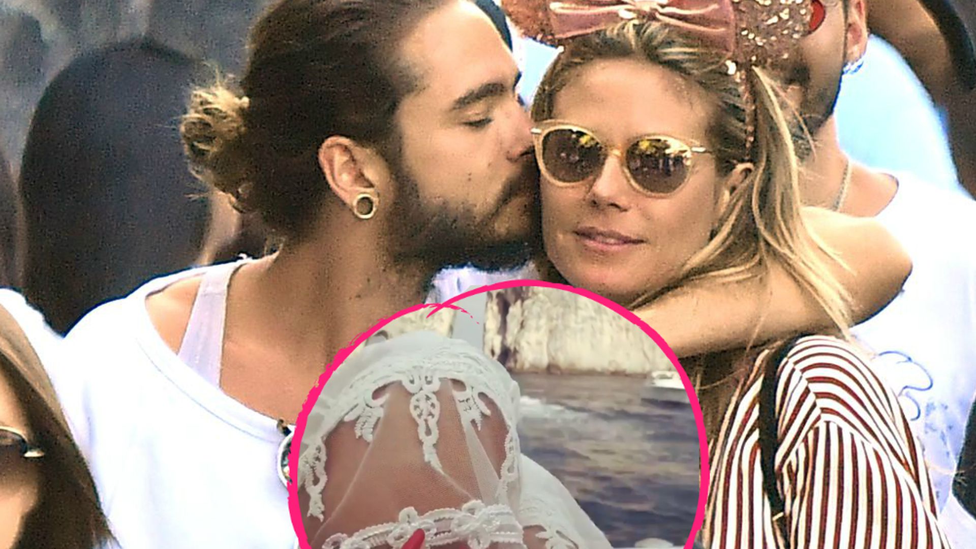 Im Liebes-Urlaub mit Tom: Trägt Heidi hier ein Brautkleid? | Promiflash.de