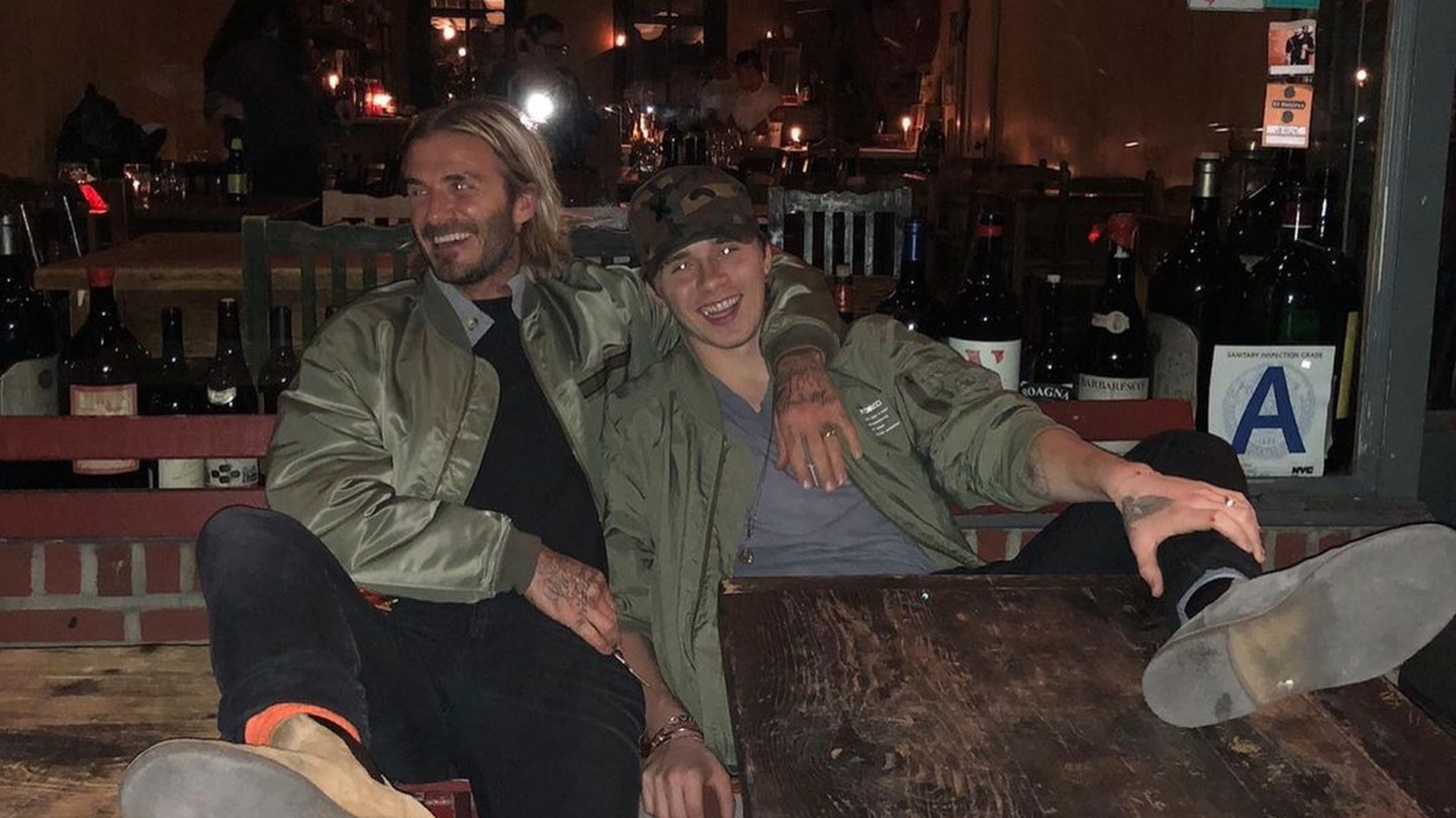 Mit coolem Pic: Brooklyn Peltz-Beckham gratuliert Papa David