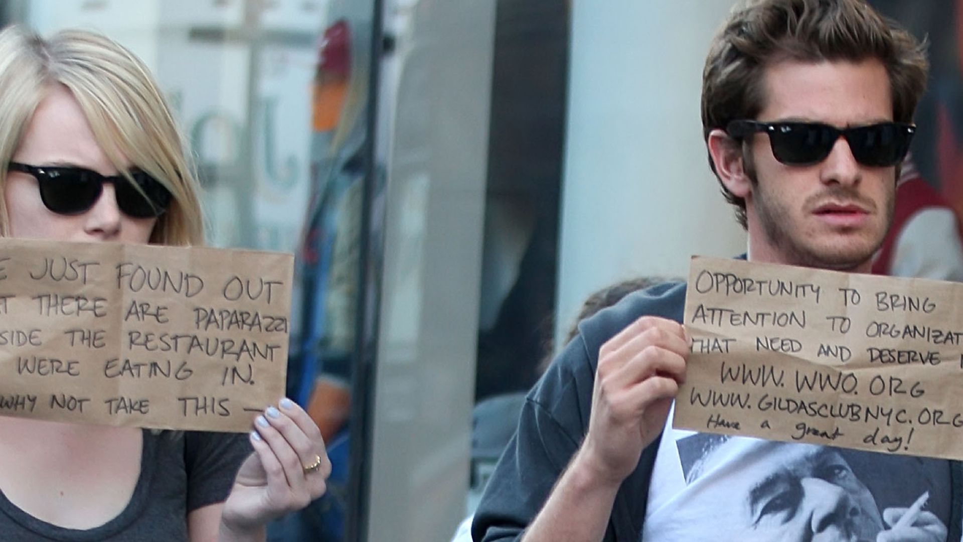 Emma Stone & Andrew: Klares Statement an Paparazzi | Promiflash.de