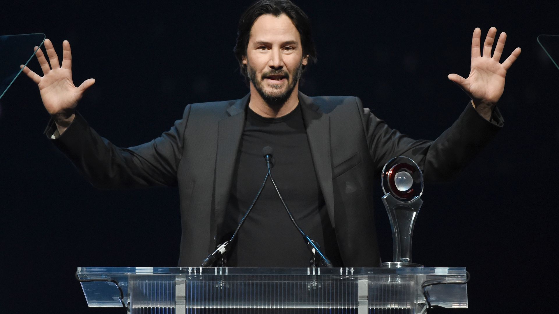 Brexit-"Retter"? Keanu Reeves besucht britisches Parlament