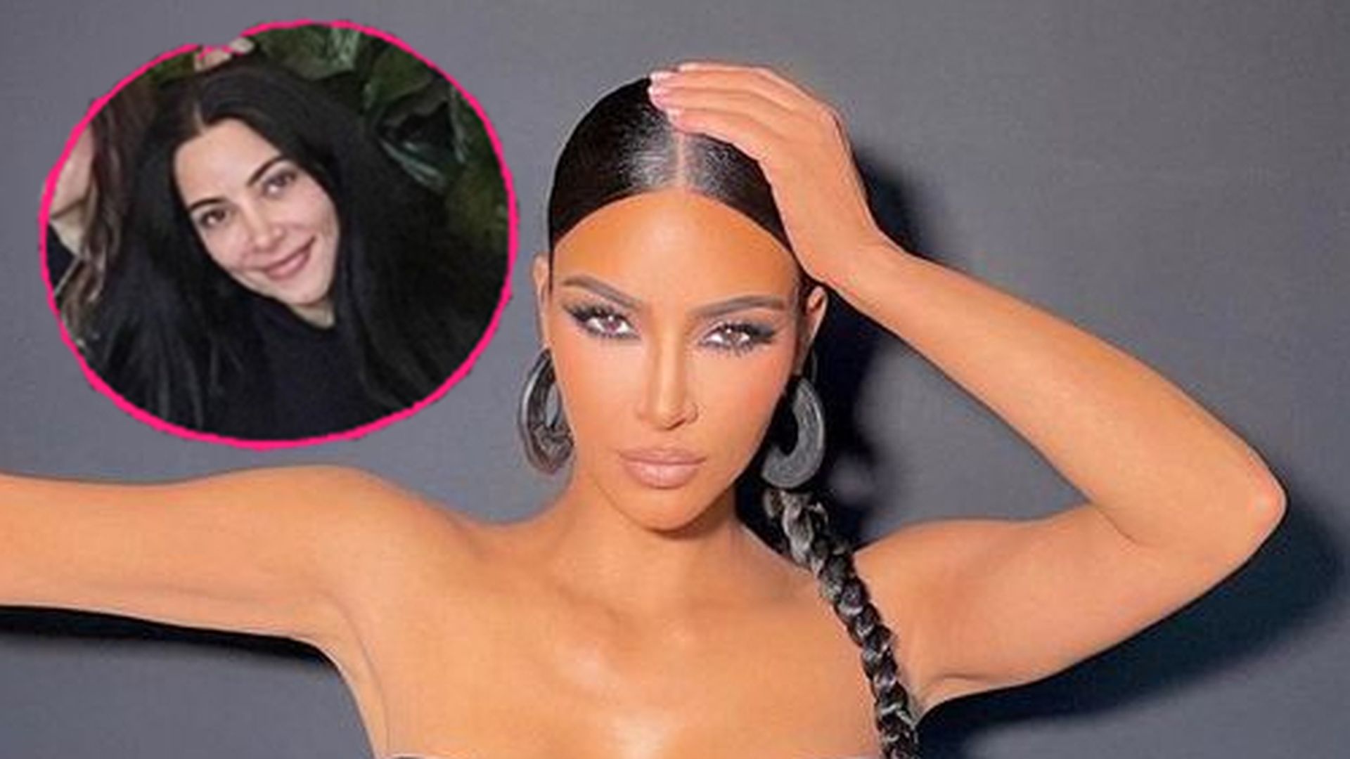 Elegantes Kim Kardashian Ungeschminkt Naturliche Schonheit Und Selbstbewusstsein