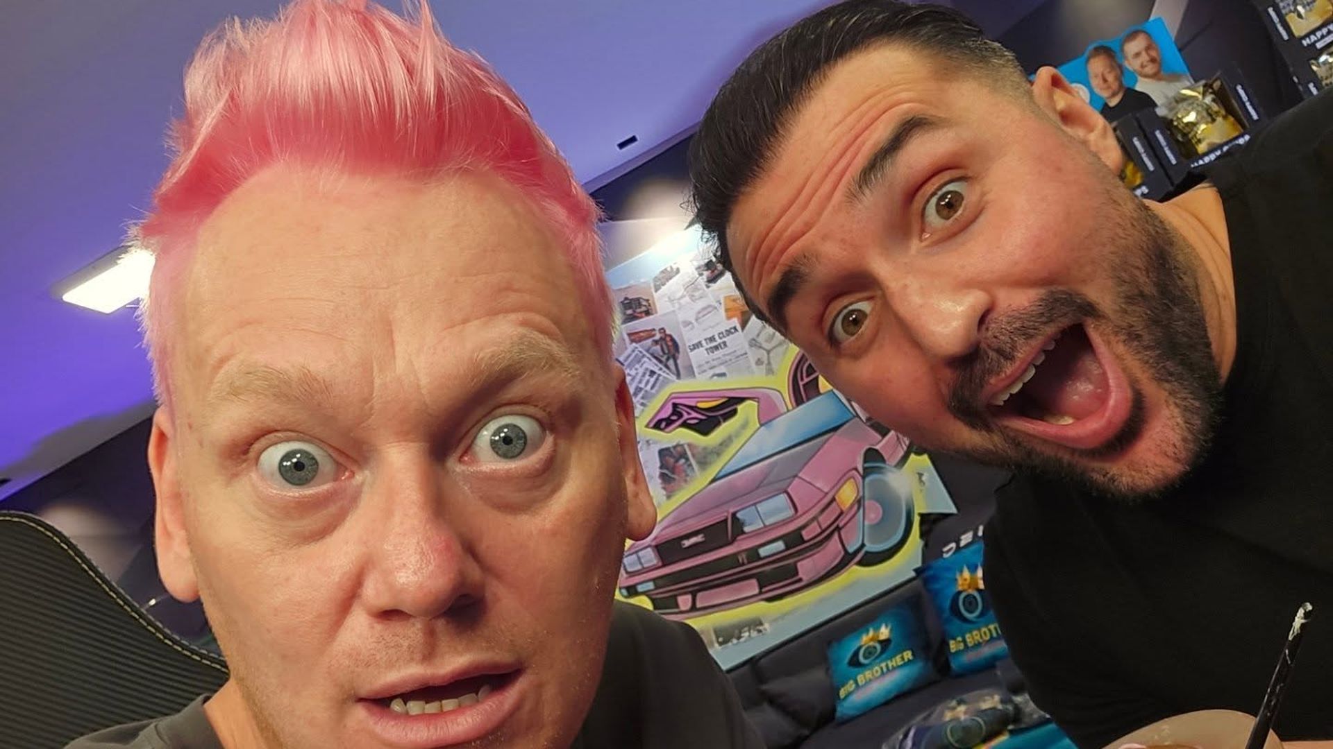 Pinke Haare: Knossi startet 2025 mit bunter Typveränderung