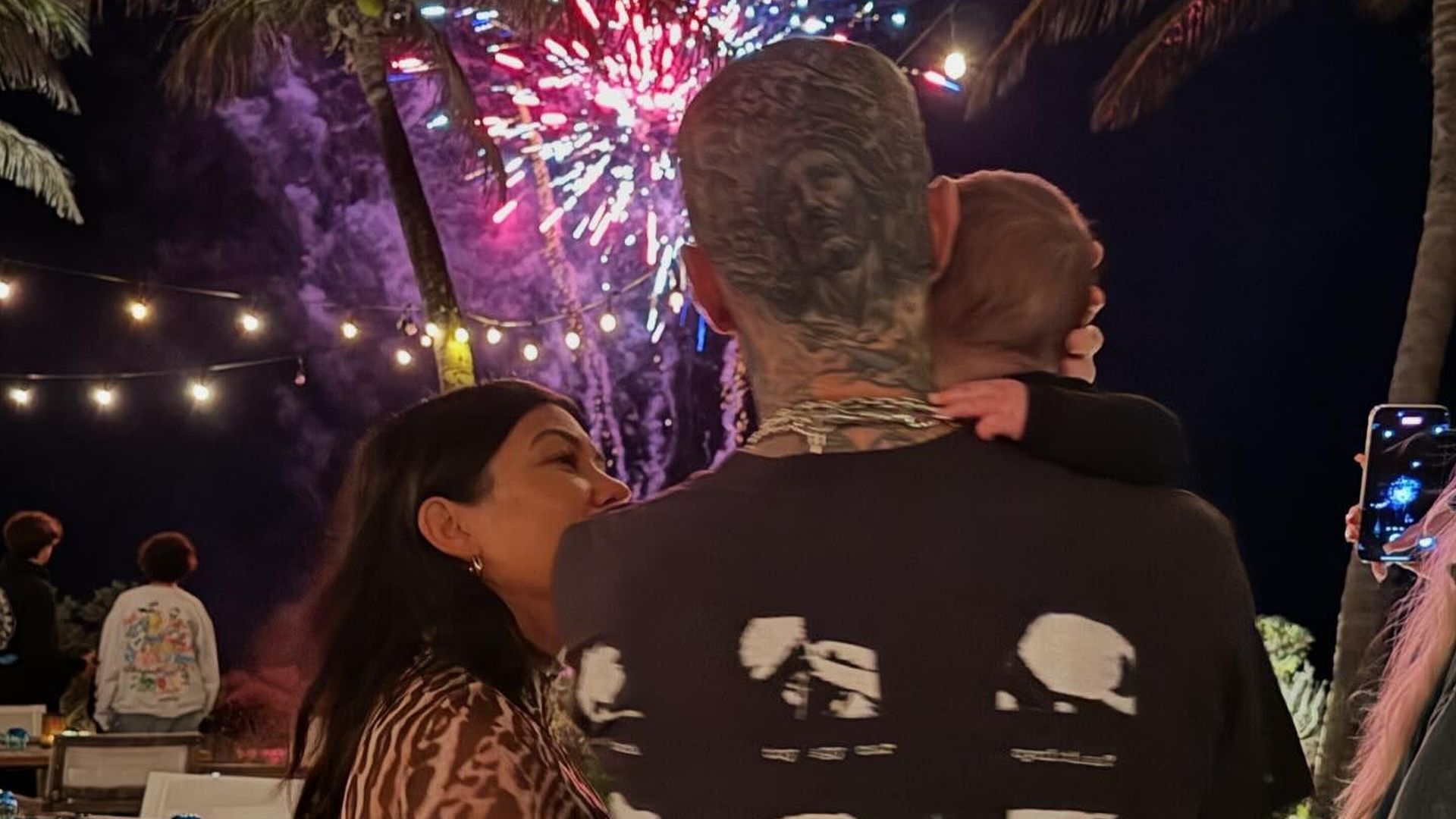 Mit Baby Rocky: So feierte Kourtney Kardashian Geburtstag