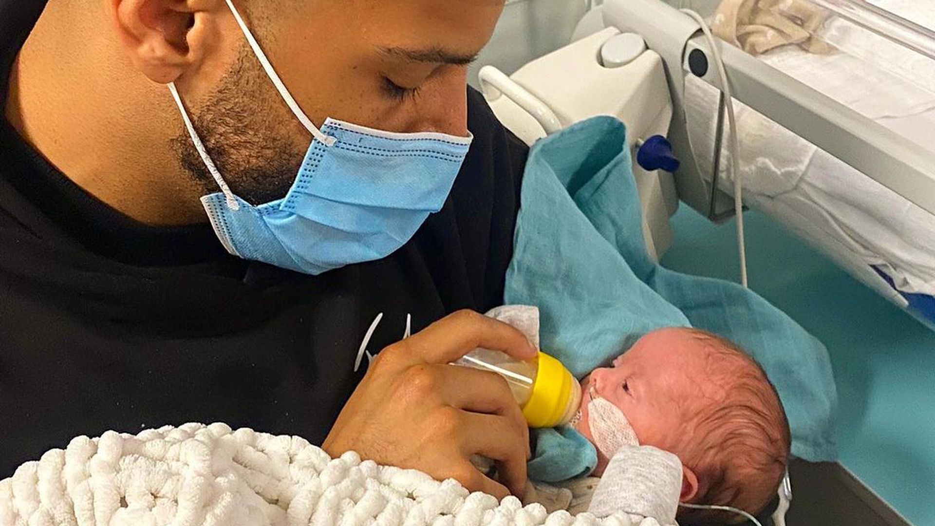 Nach neun Wochen: Luis Morrisons Baby darf aus Klinik raus