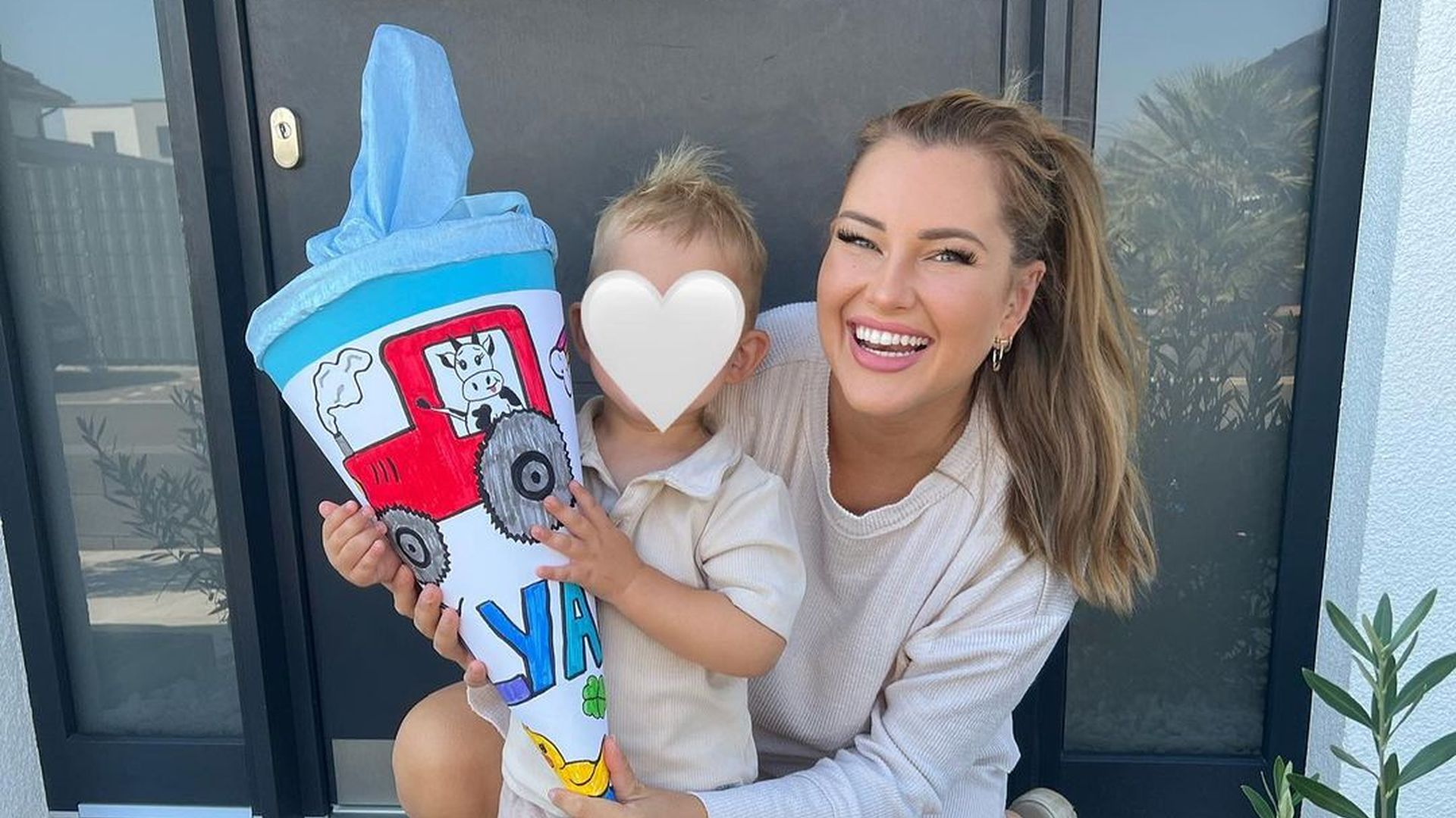 Maren Wolf stolz: Ihr Sohn Lyan (2) spricht schon Englisch!