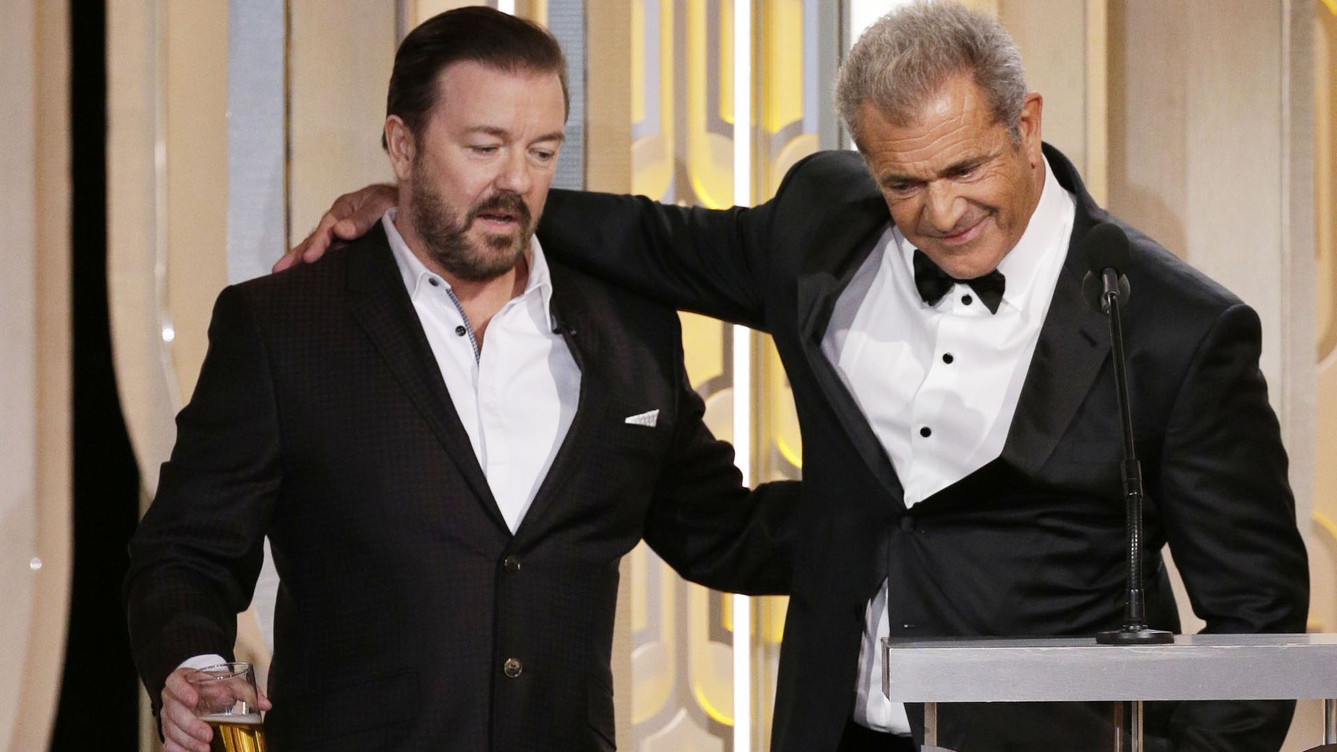 Golden Globe-Diss: Ricky Gervais beleidigt Mel Gibson