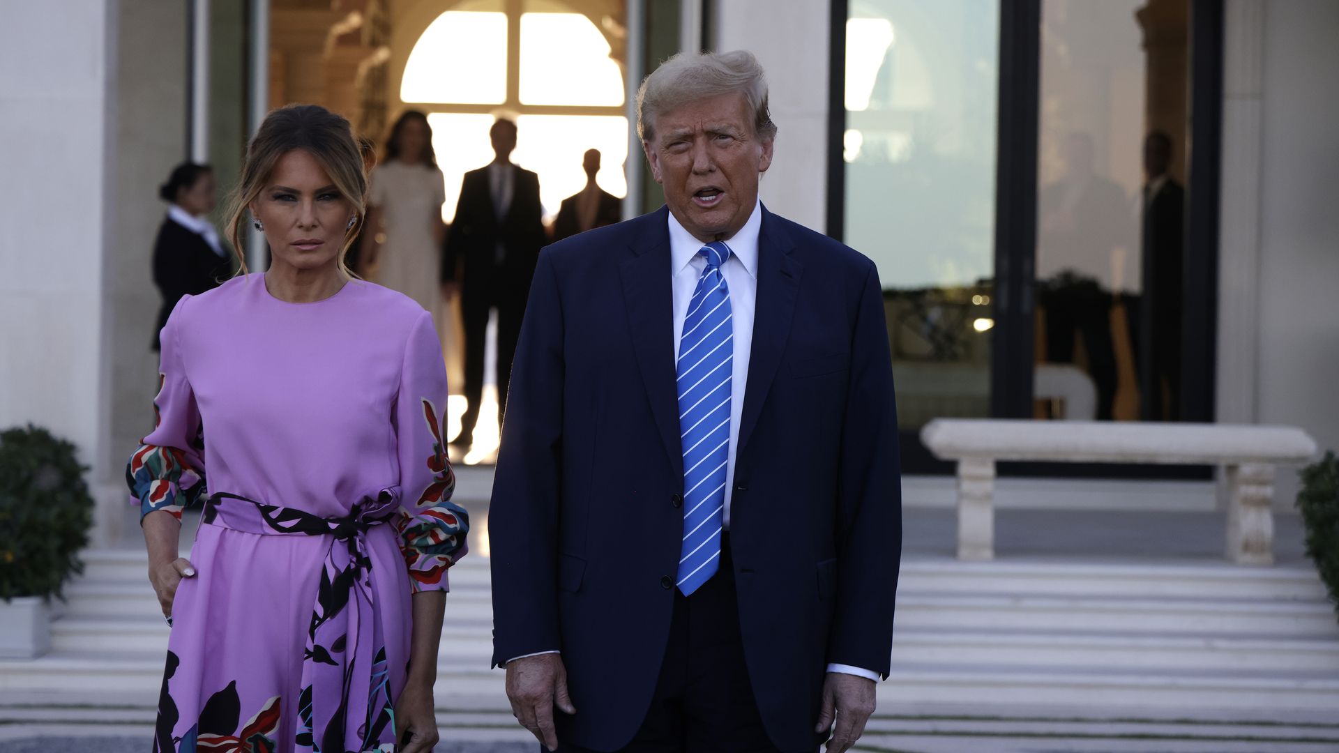 Donald Trump gratuliert Melania vor Gericht zum Geburtstag!