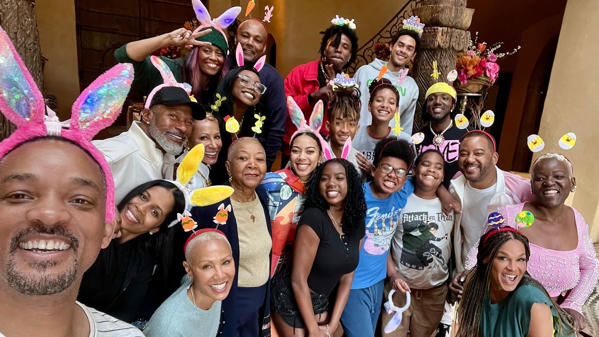 Ostergrüße: Will Smith postet rares Foto mit ganzer Familie!