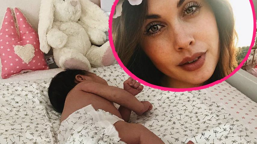 Drei Wochen Mama: Model Ira Meindl feiert süßes Jubiläum! | Promiflash.de