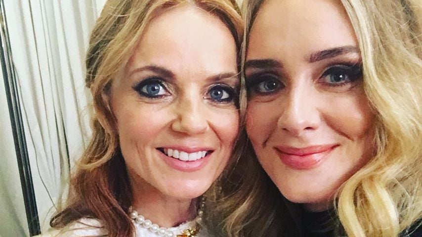 Fan-Traum erfüllt: Adele trifft auf Ginger Spice Geri Horner ...