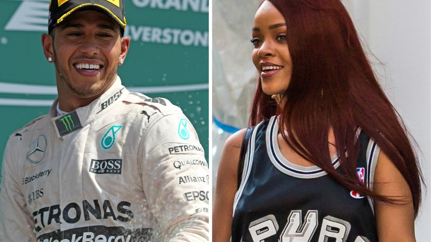 Neues Traumpaar? Lewis Hamilton & Rihanna auf Turtel-Tour | Promiflash.de